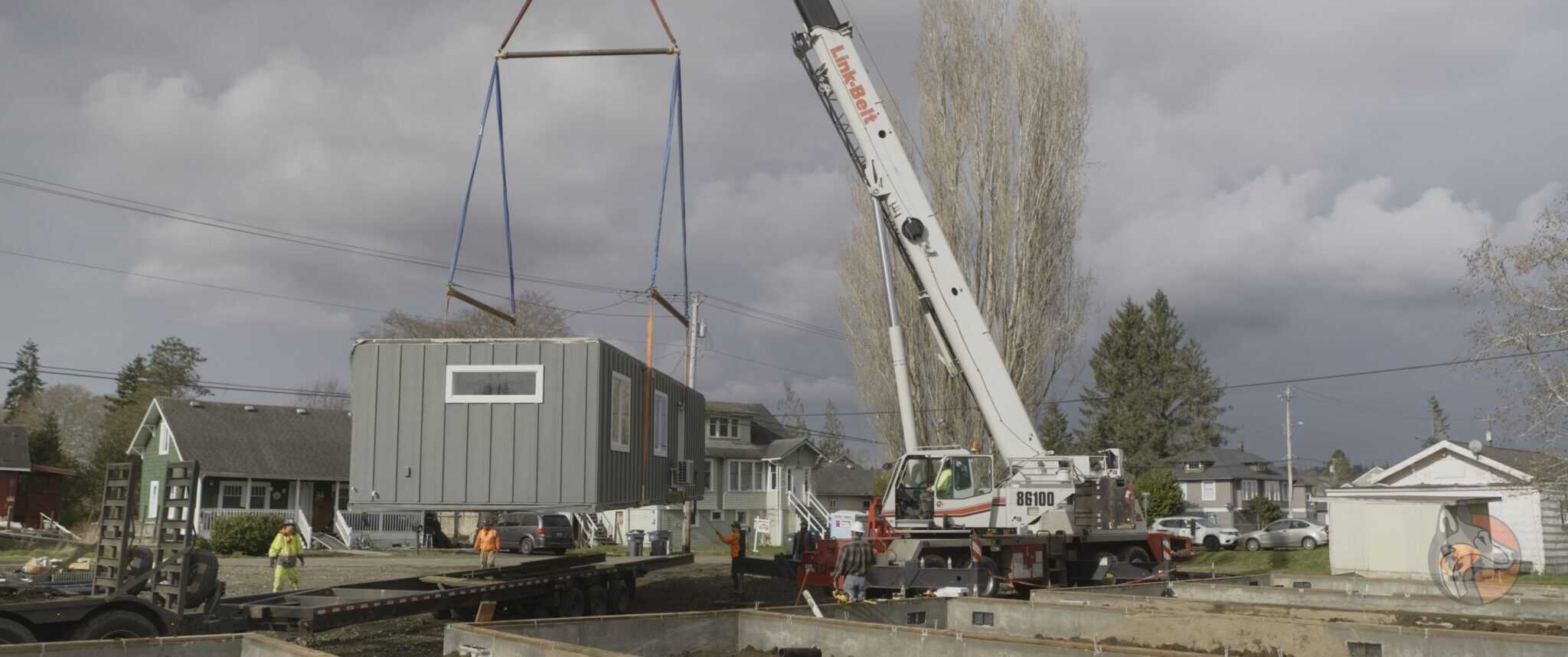 How We Set a Four-Piece Modular Unit – Modular Homes, Tiny Homes ...