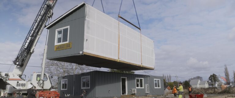 How We Set a Four-Piece Modular Unit – Modular Homes, Tiny Homes ...